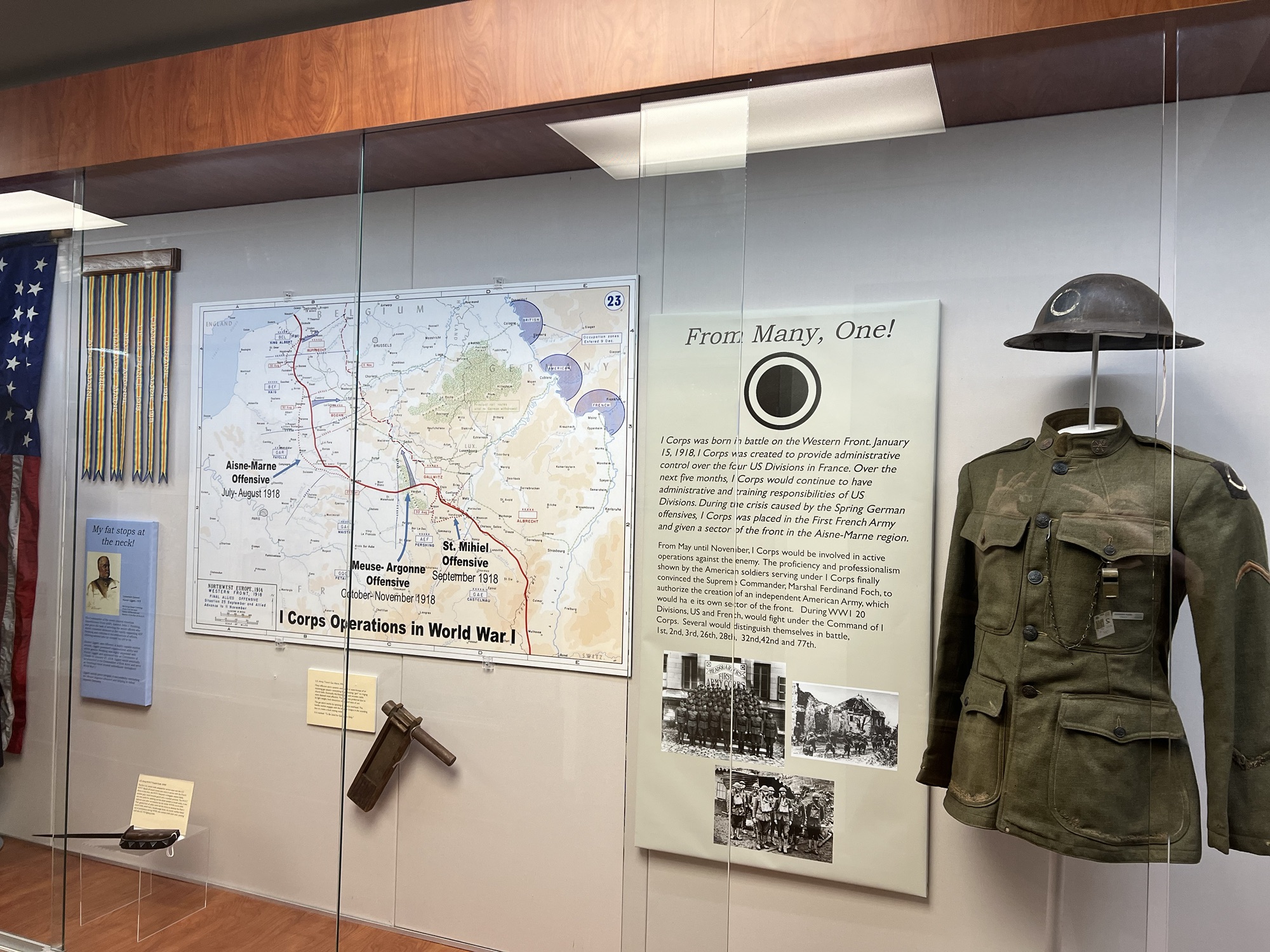 I Corps Headquarters Exhibits | Lewis Army Museum