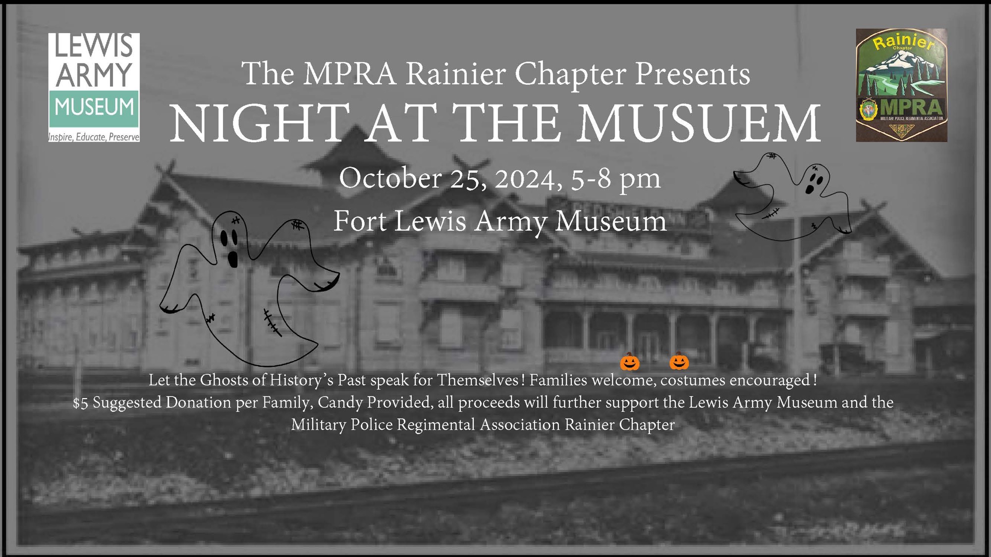 Upcoming Events | Lewis Army Museum